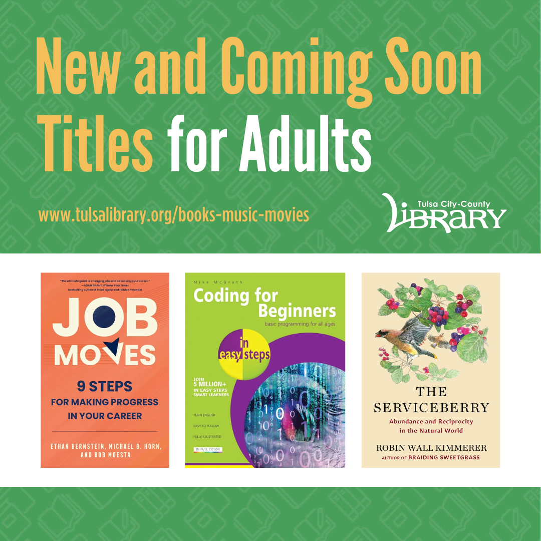 New & Coming Soon Books - February 2025 | Tulsa Library